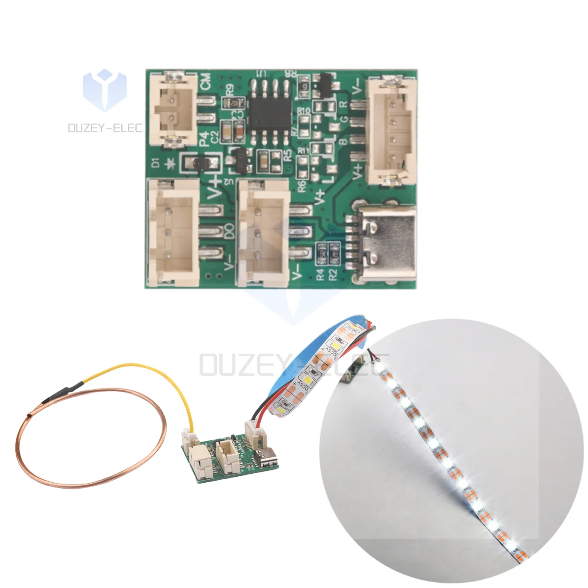LED-Touch-Sensor-Module-with-Cables-for-Air-Separation-Touch-Induction ...