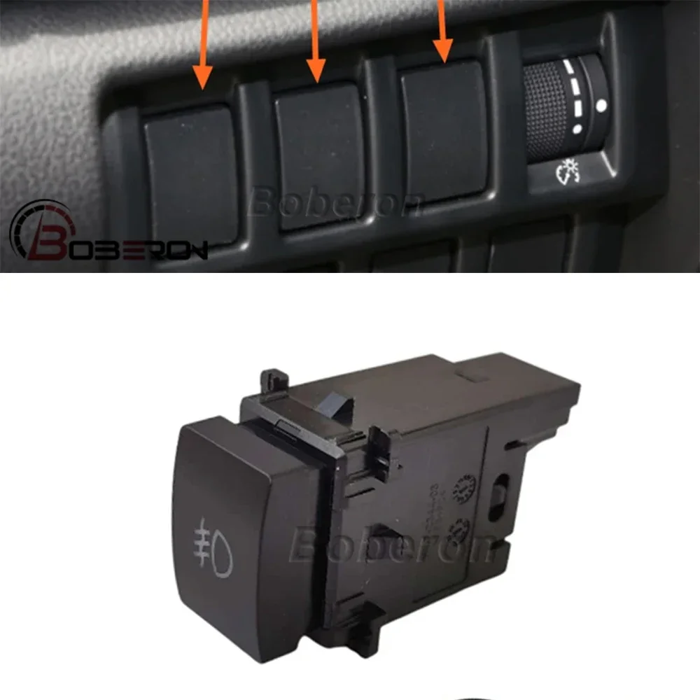 Interior LED Switch Front Fog Light Rearview Mirror Heating Push Button ...