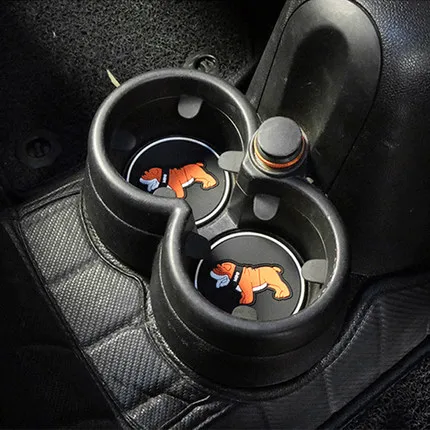 For-BMW-Mini-Cooper-Car-Non-slip-Pad-Cup-Holder-Mat-Silicone-Water-Cup ...