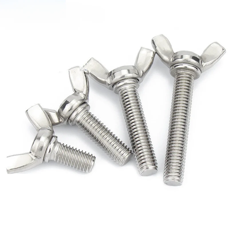 1-5pcs-Wing-bolts-butterfly-screw-304-stainless-steel-M3-M4-M5-M6-M8 ...