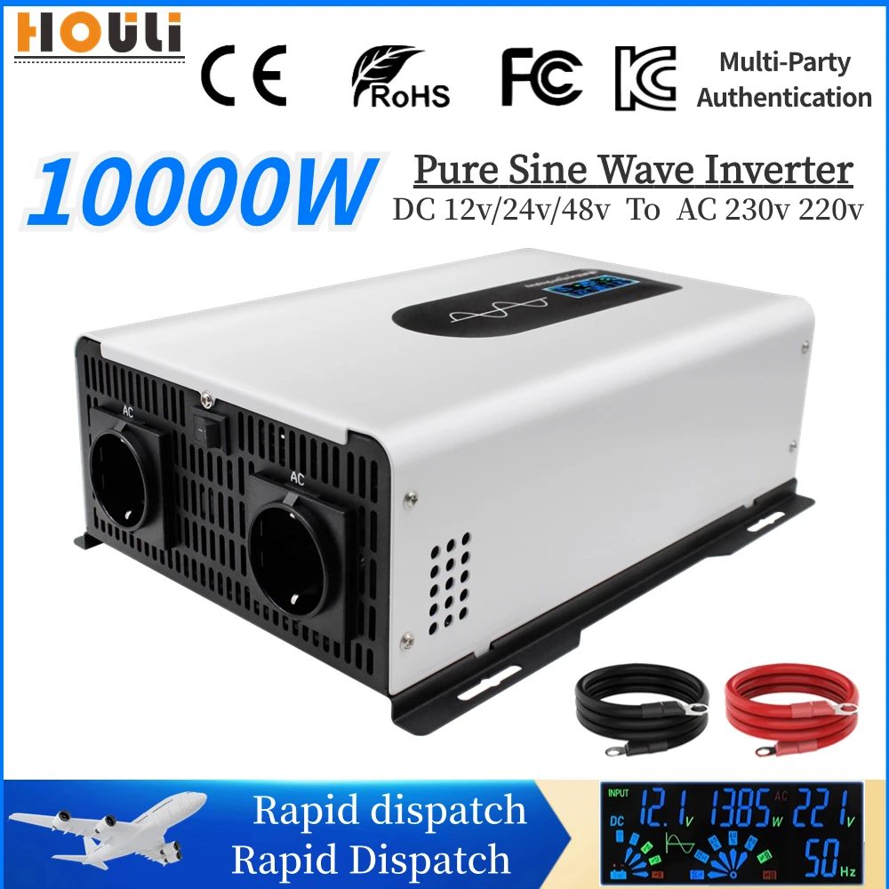 5000W-6000W-7000W-10000W-Pure-Sinus-Wave-Inverter-12V-24V-48V-DC-to-AC ...
