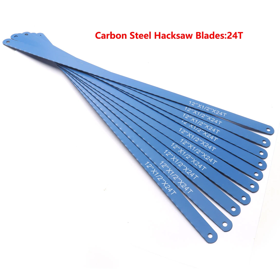 10pcs-300mm-24T-Hacksaw-Blades-Carbon-Steel-Hand-Saw-Plastic ...