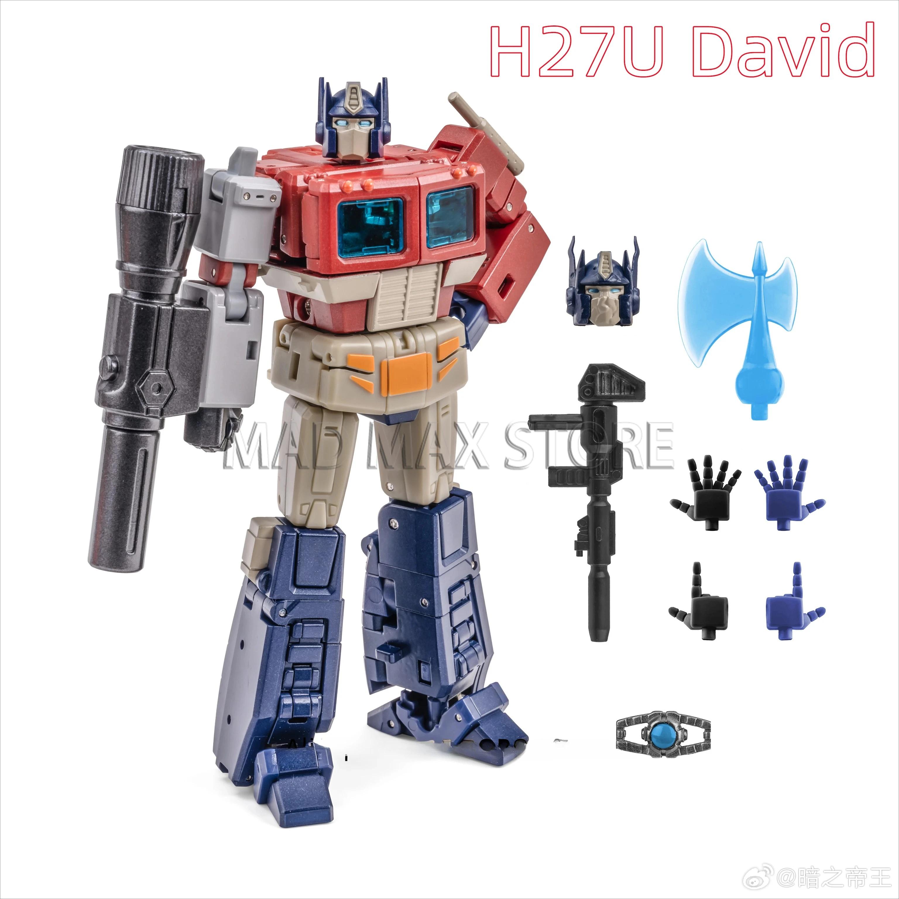Spot NA H27U Energy Universe Optimus Prime Small Scale Transforming ...