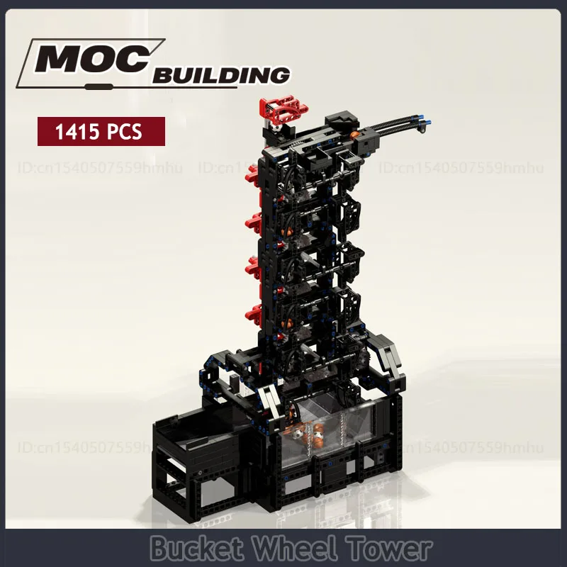 GBC-Bucket-Wheel-Tower-Moc-Building-Block-Motor-Machine-Technology ...