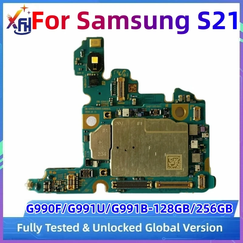 128GB-5G-Motherboard-PCB-Module-For-Samsung-Galaxy-S21-G990F-G991B ...