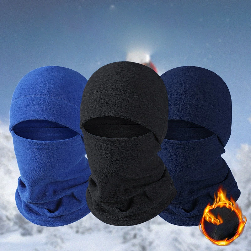 Winter Polar Coral Hat Fleece Men Face Mask Neck Tactical Warmer ...