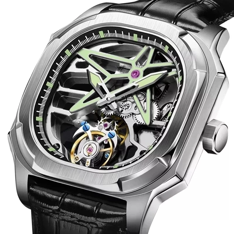 SEAKOSS-Real-Flywheel-Tourbillon-Mechanical-Watch-for-Men-Sappire-Luminous-Skeleton-Hollow ...