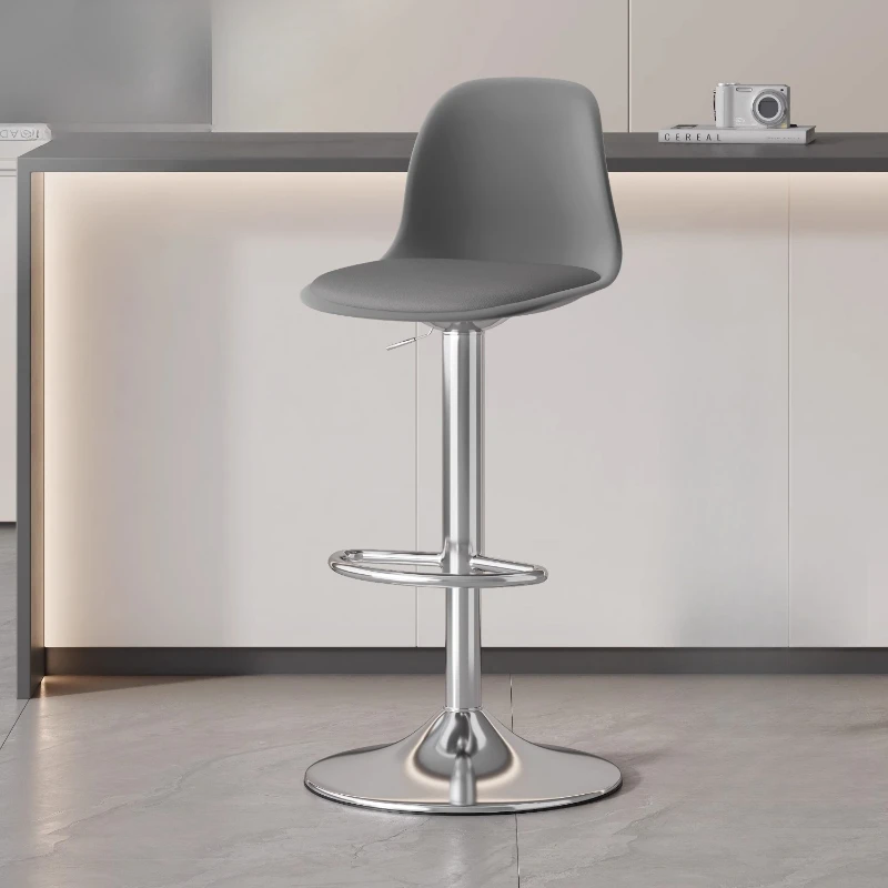 Minimalist kitchen Bar chair transparent household simple modern bar ...