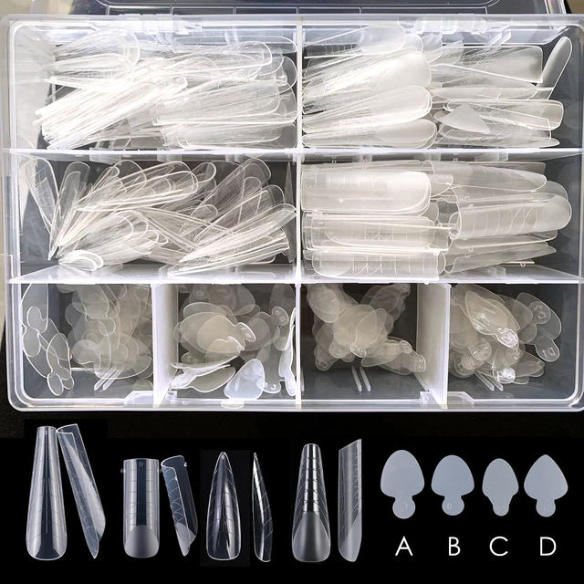 Duet System Nail Form Kit With Silicon Pads For French Manicure ...