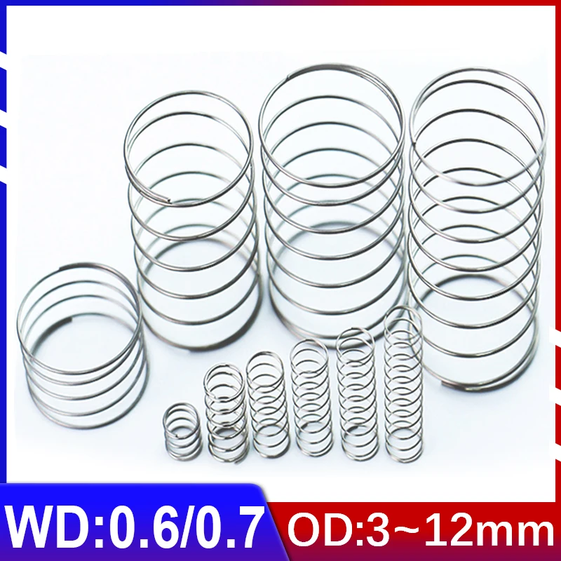 Wire-Diameter-0-6mm-0-7mm-Small-Compression-Spring-Buffer-Return-Short ...