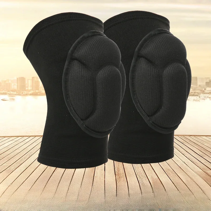 Thickened-protection-Sports-Kneepad-Men-Elastic-Knee-Pads-Support ...