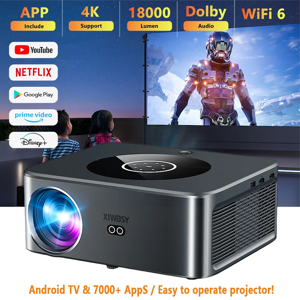 XIWBSY-Android-4K-LED-projekt-r-yerli-1080P-800ANSI-WiFi6-Bluetooth ...