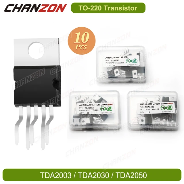 Tda2003 Vs Tda2030 TDA2050 IC TDA2050 Original Amplifier IC TDA2030