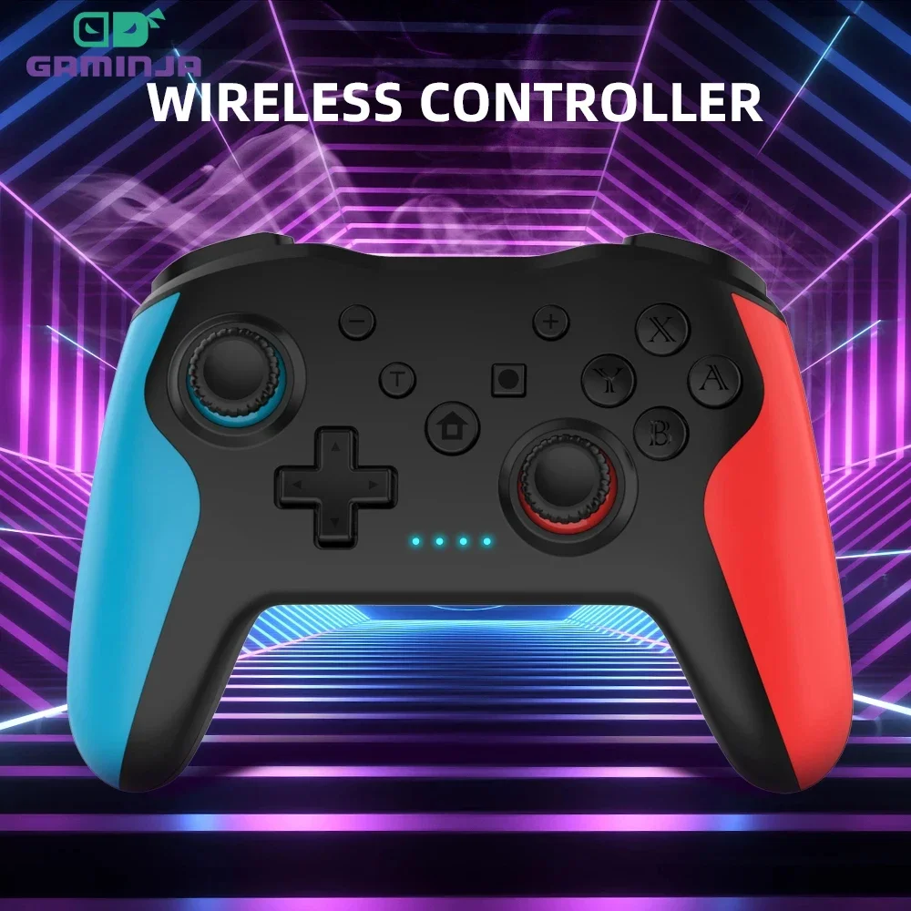 GAMINJA-Wireless-Controller-Bluetooth-2-4G-For-Nintendo-Switch-Pro-PC ...