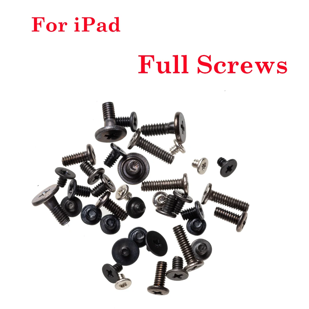 Full set Screws For iPad 2 3 4 5 6 7 8 9 Air 1 2 2017 2018 2019 2020 ...