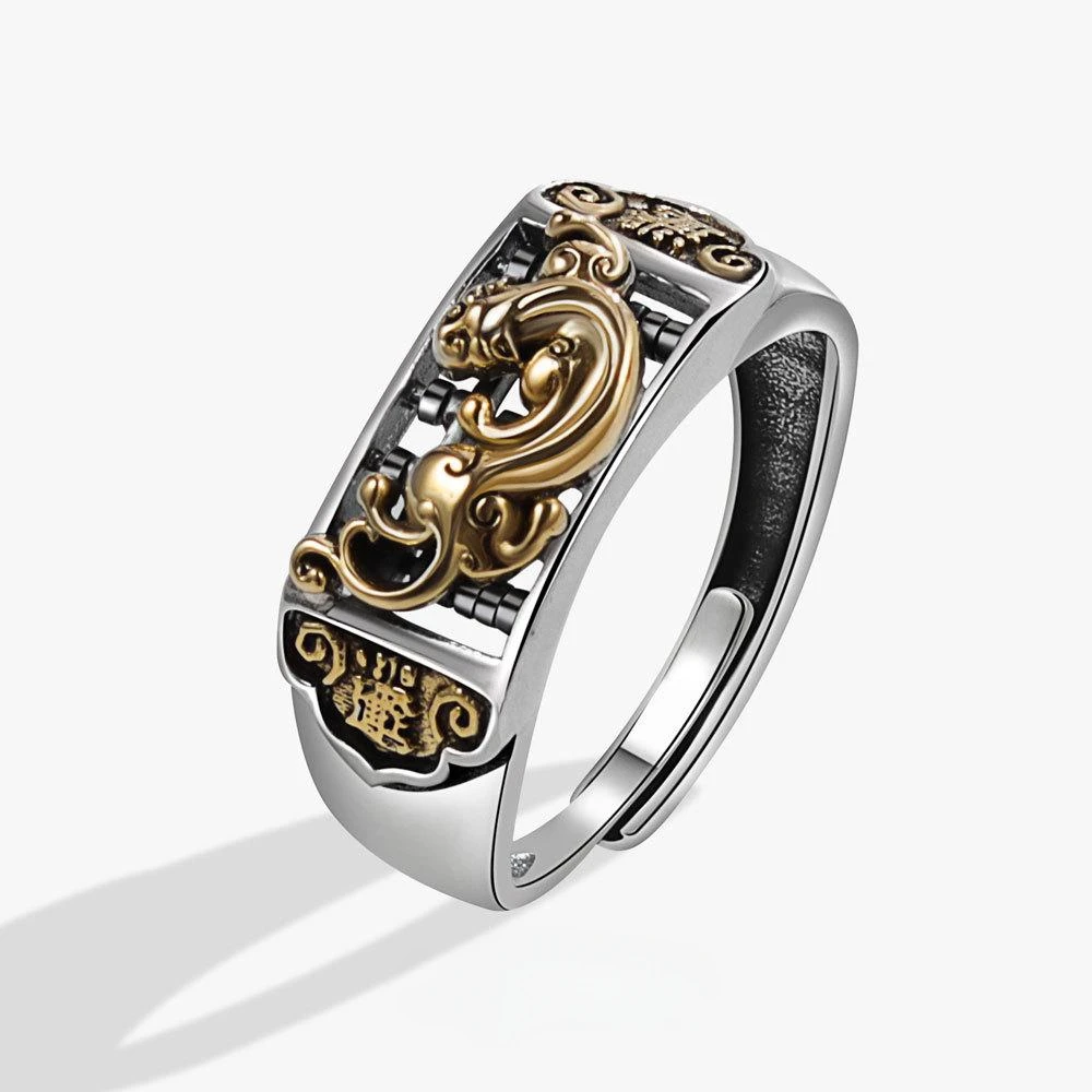 NBNB-anillo-ajustable-para-hombre-y-mujer-sortija-de-apertura-Vintage ...