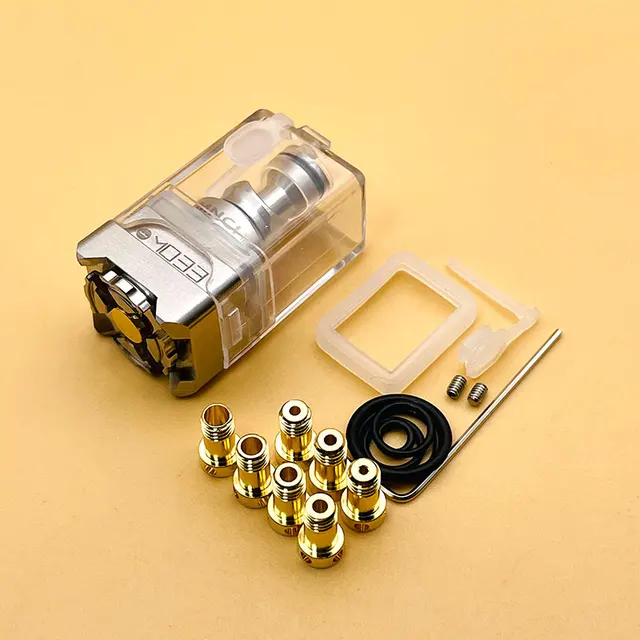 DSXvape DotMobb Dot Mobb Style RBA Tank for dotMod dotAIO V1 Pod 316SS ...