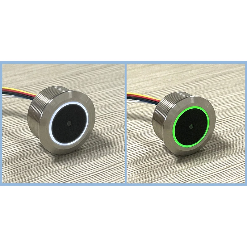GM861 UART/USB Stainless Steel Enclosure Ring Indicator Light 1D/QR/2D ...