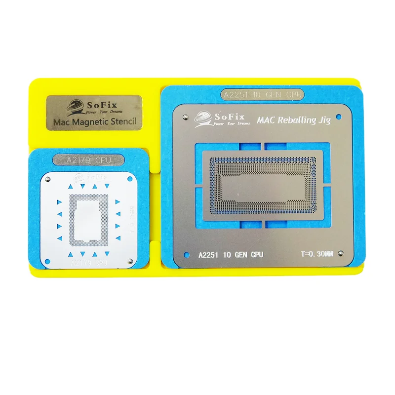 BY-BaiYi-MacBook-Logic-Board-BGA-Magnetic-For-PMU-SMC-T1-T2-RAM-Nand ...