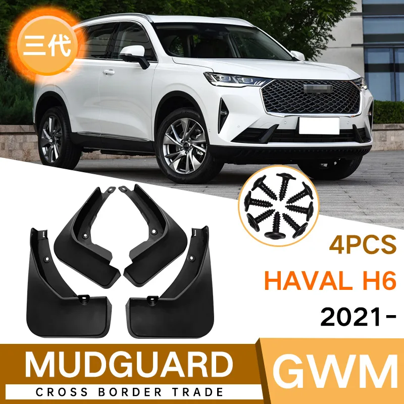Mud Flaps For Haval H6 2021 MudFlaps Front Rear Fender Car Accessories ...