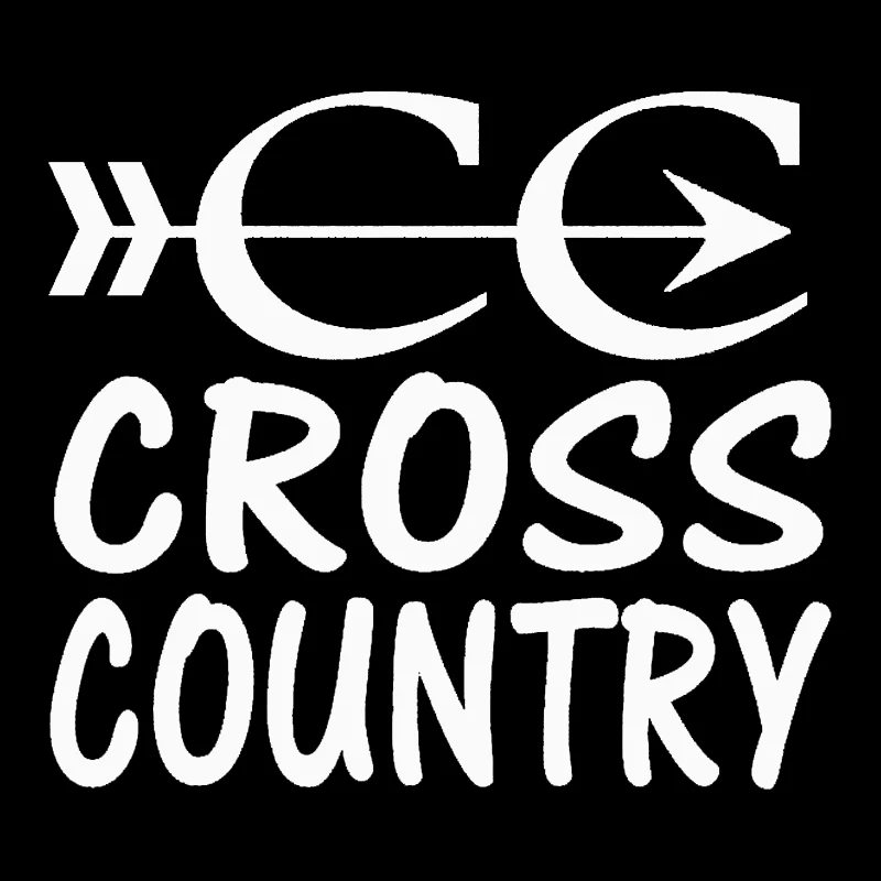 Cross Country Arrow Symbol
