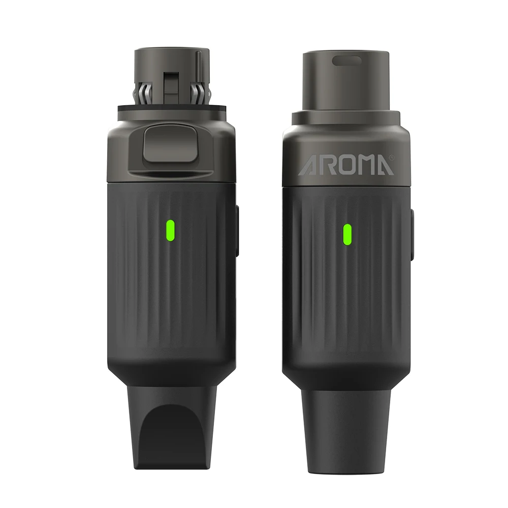 AROMA-ARC2-Wireless-Microphone-System-7-Channels-XLR-Plug-Mic-Adapter ...