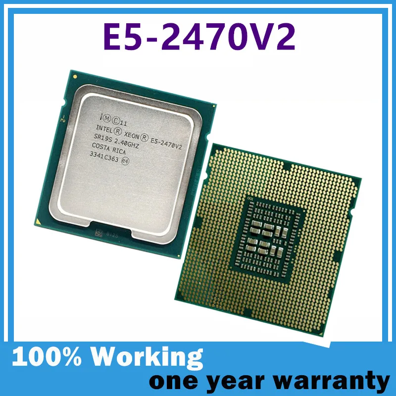 Xeon E5 2470V2 E5 2470 V2 2.4GHz 25M Ten-Core Twenty-Thread E5-2470V2 ...