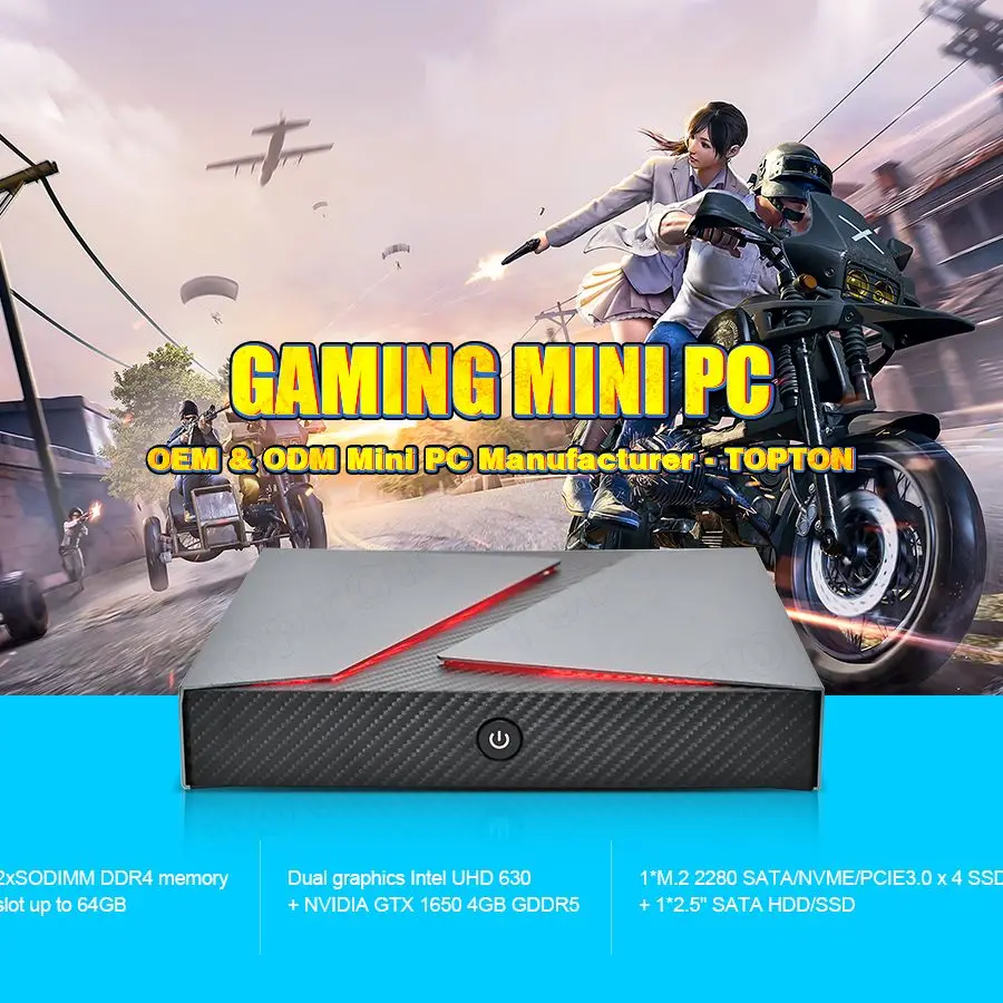 Mini Pc Intel Core I9 10885h Nvidia Gtx 1650 4gb Gddr5 Windows 10/11 ...