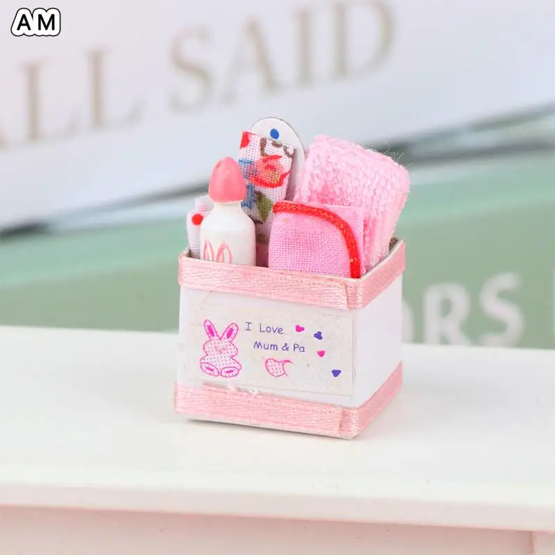 1-12-Dollhouse-Miniature-Toy-Box-Mini-Cute-Baby-Toy-Model-Home-Decor ...