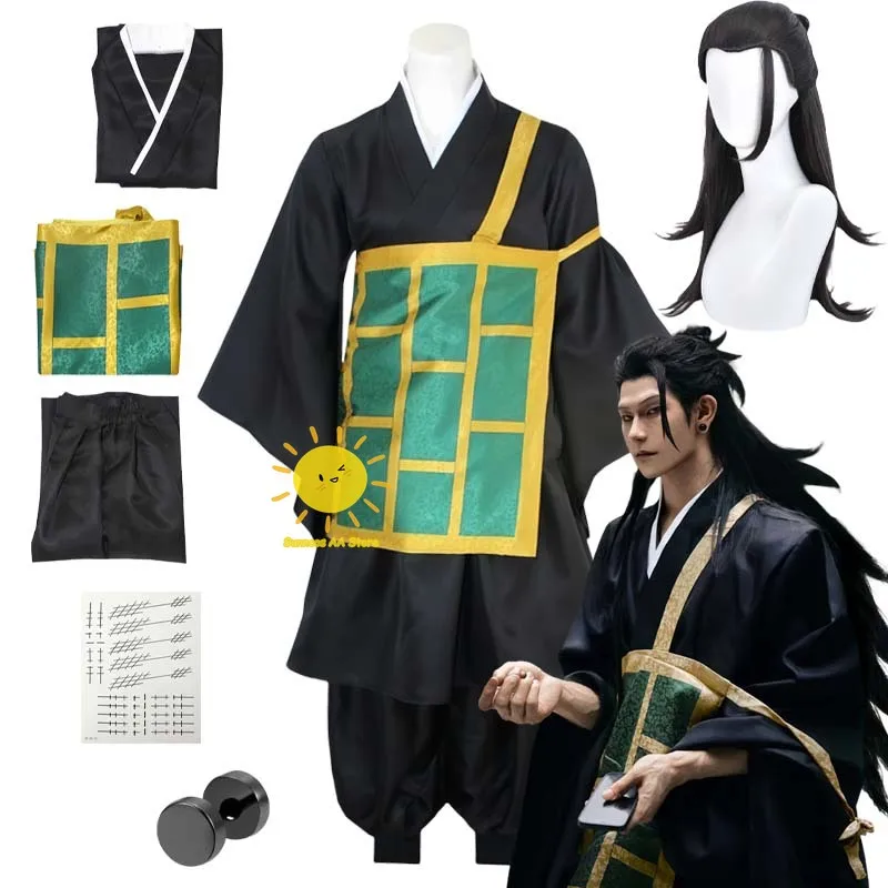 Anime Geto Suguru Cosplay Jujutsu Cosplay Kostüme Kaisen Tops Hosen ...