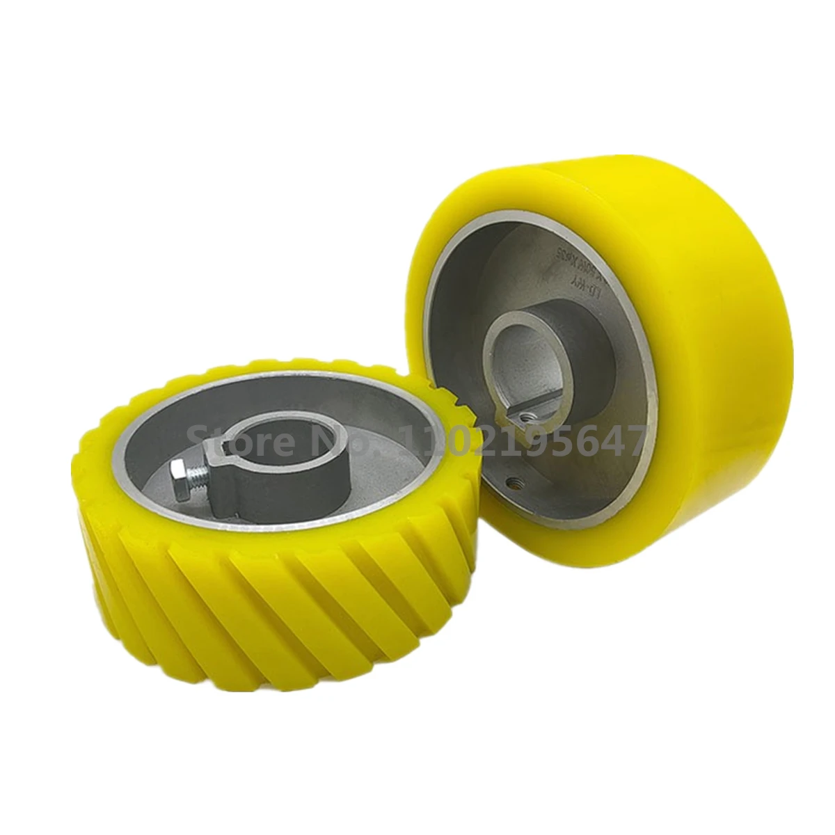 PU-Rubber-Wheel-Aluminum-core-Bore-30mm-and-35mm-for-Woodworking ...