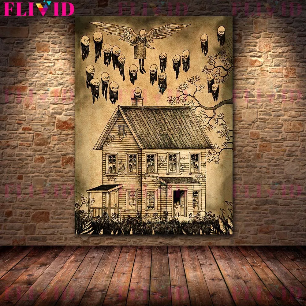 A Haunted House Poster