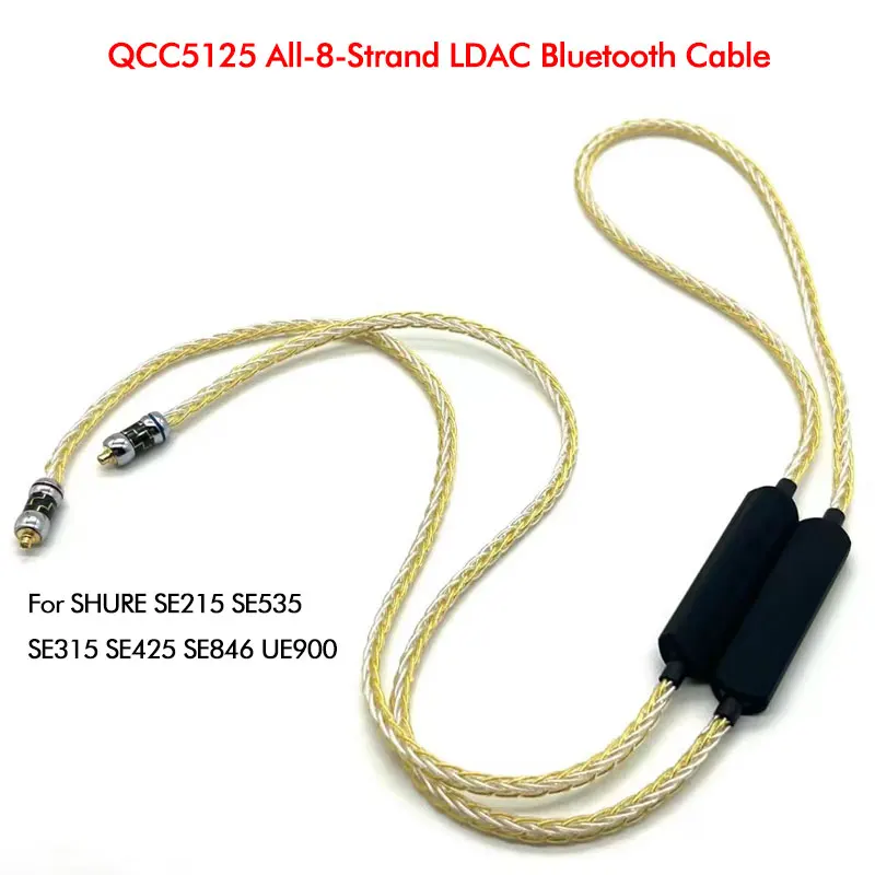 All-8-Strand-Neckband-Wireless-Bluetooth-Cable-QCC5125-LDAC-aptX ...