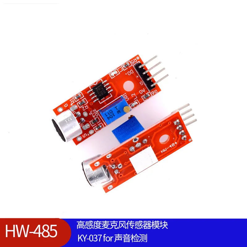 HW-485-Mikrofon-Sensitivitas-Tinggi-Sensor-ModuleKY-037-untuk-Deteksi ...