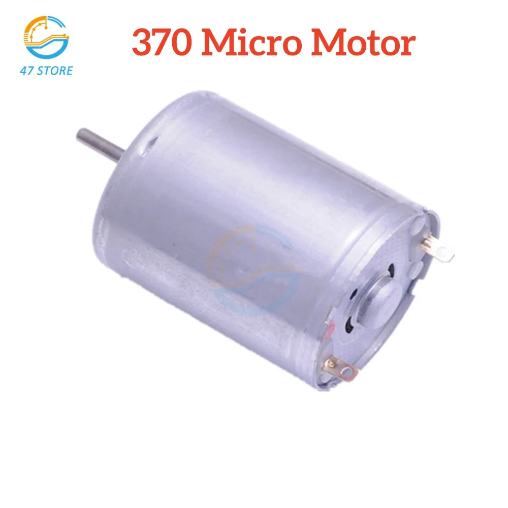 DC-3V-5V-9V-12V-Hobby-Motor-370-Micro-Motor-Low-Speed-High-Torque ...