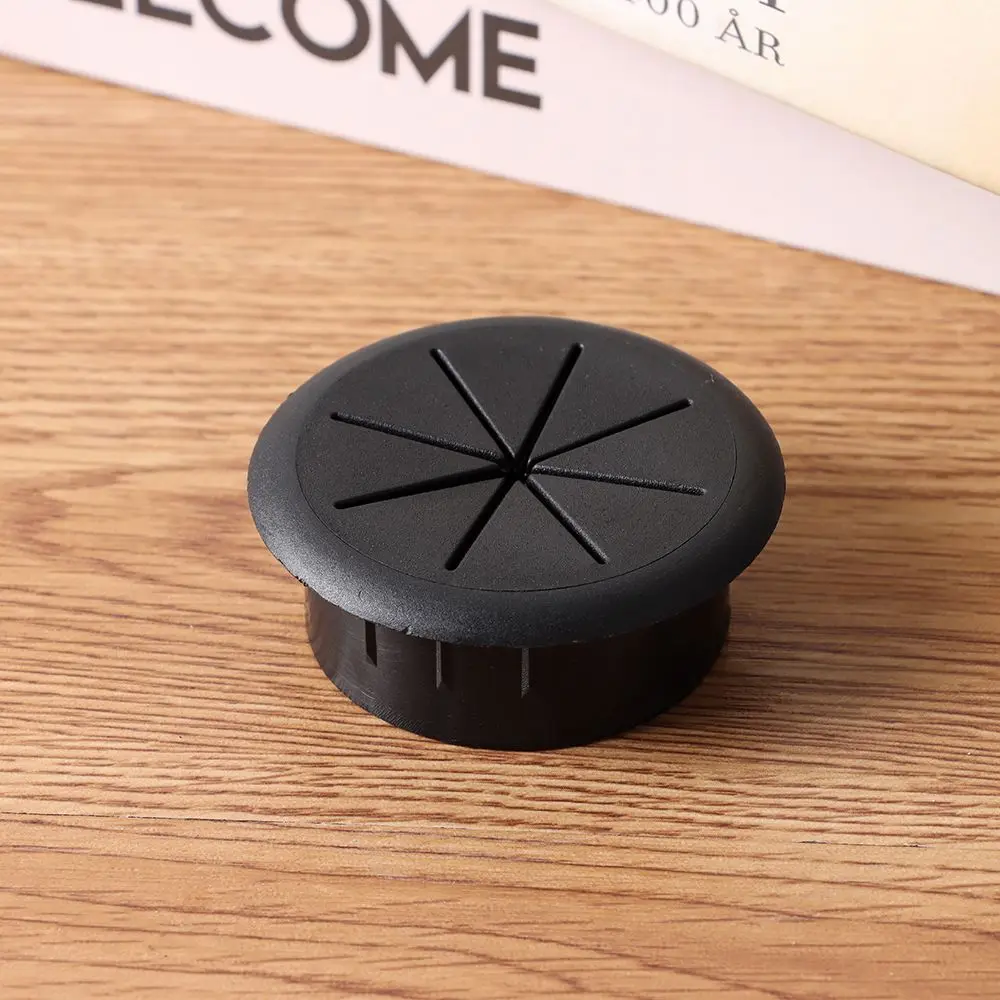 50MM/60MM Desktop Cable Box Line Outlet Port Threading Box Cover Wire ...