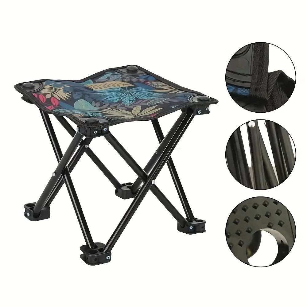 Outdoor-Folding-Chair-Portable-Mazar-Household-Small-Stool-Camping-and ...