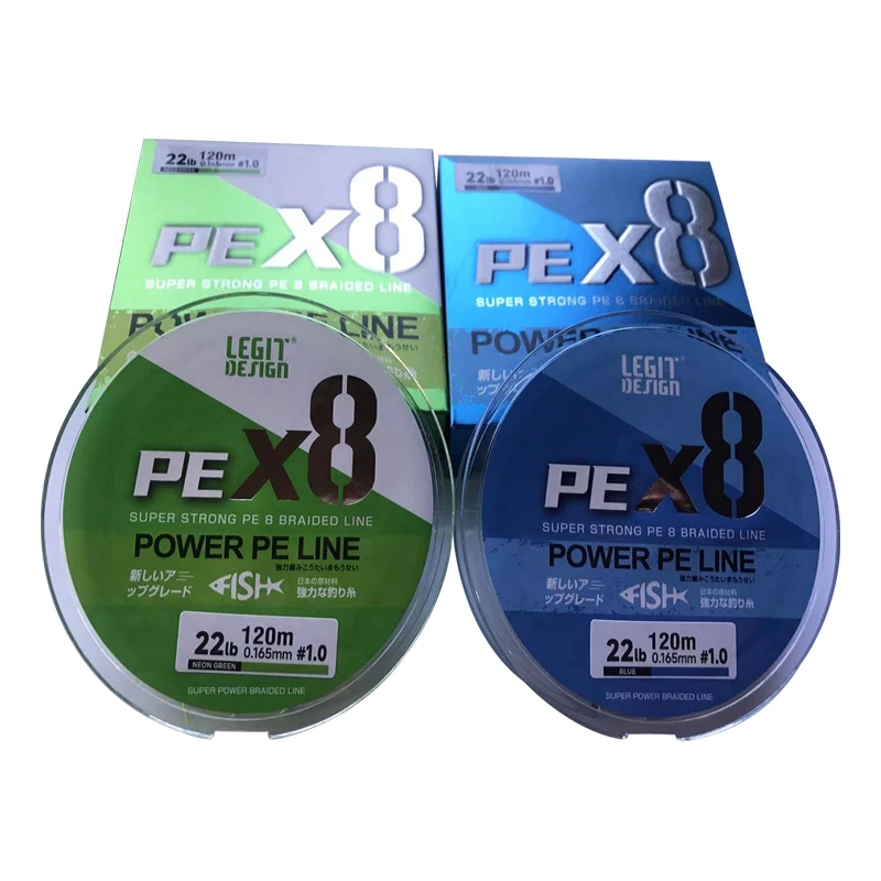 8-Strands-Braided-Fishing-Line-120M-Multifilament-Carp-Fishing ...