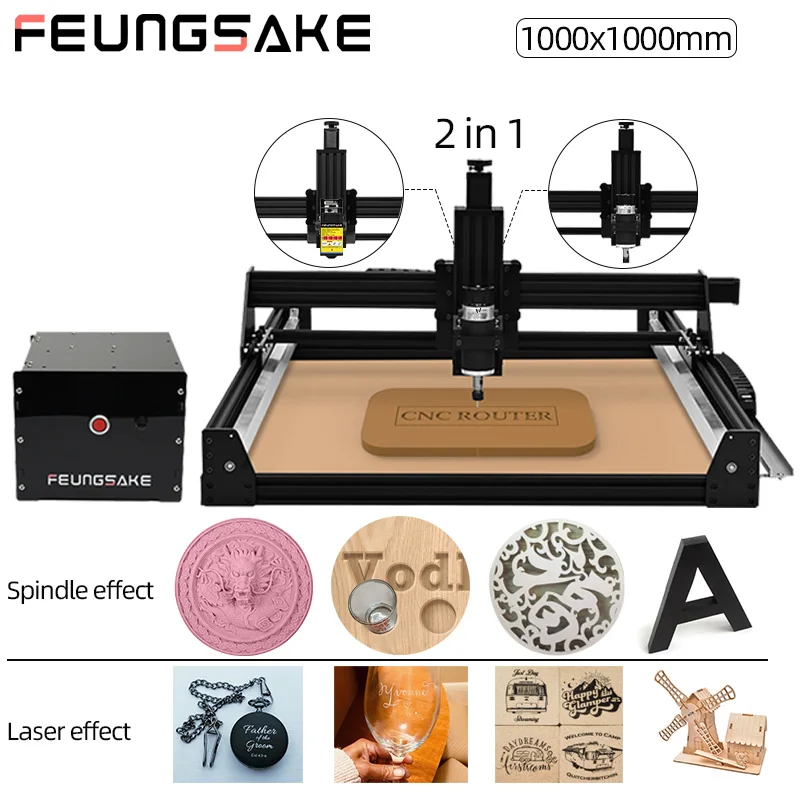 Cnc-Freesmachine-Hout-Router-Machines-Volledige-Kit-Laser ...