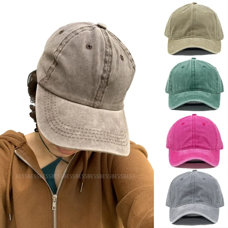 Cotton-Baseball-Cap-For-Men-and-Women-Baseball-Caps-Adjustable-Casual ...