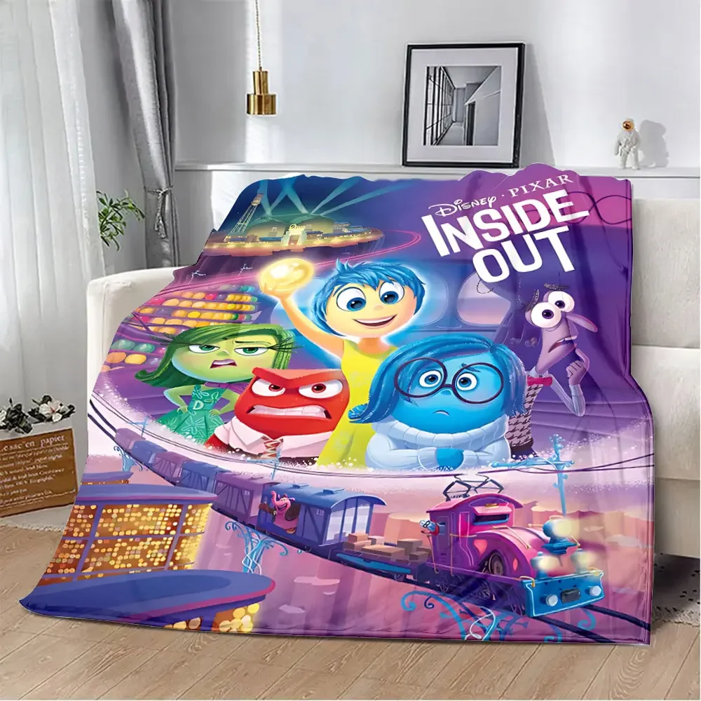Manta de Disney Inside Out 2 con dibujos animados para pícnic, cálida ...