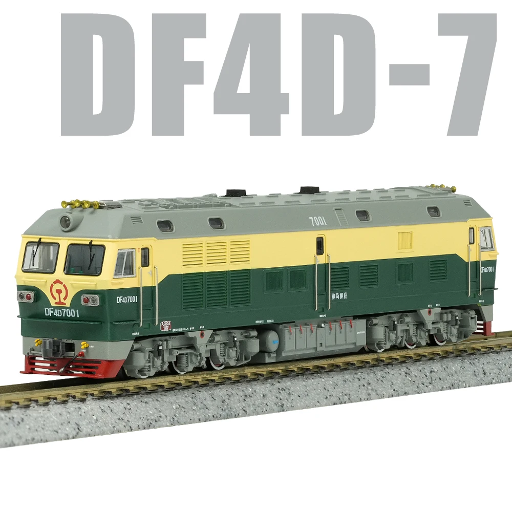 N-Scale-1-160-Train-Model-DF4D-7-Liuzhou-Tiger-Dongfeng-4D-Train-Model ...