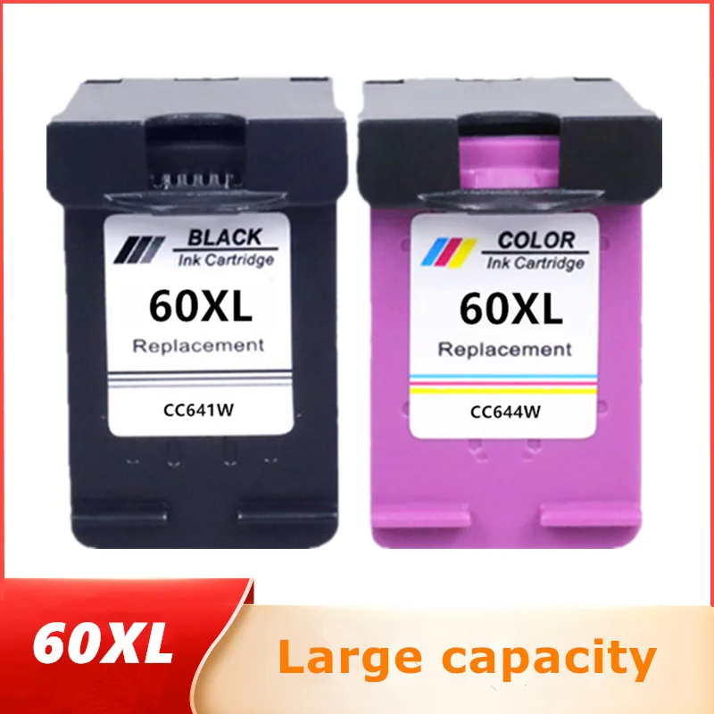 Compatible-for-HP-60-XL-ink-cartridge-for-HP60-60xl-Deskjet-F2480-F2420 ...