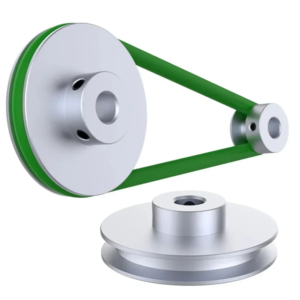 For Mini Spindles Aluminum Pulleys Round Belt Pulleys OD 20mm Mini ...