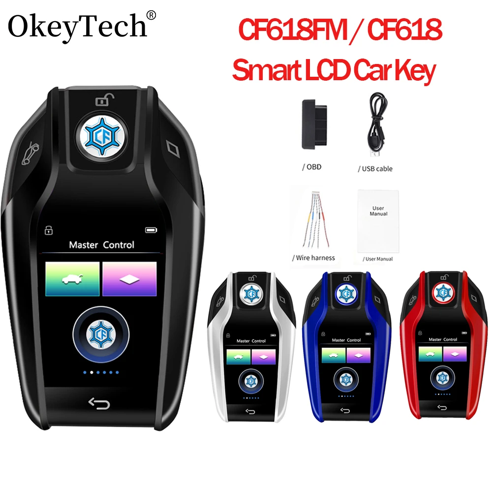 CF618 Remote Smart LCD Car Key Universal Smart LCD Key For BMW For Audi ...