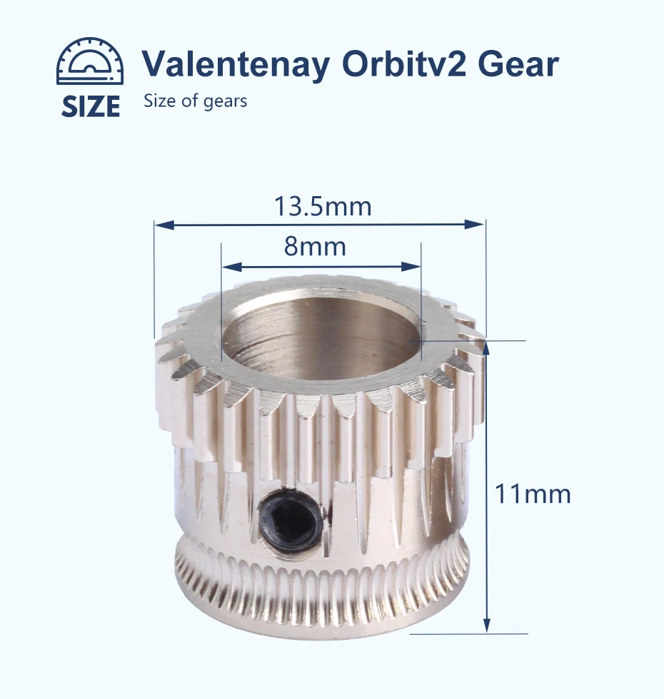 Valentenay Gear orbiter V2 gear