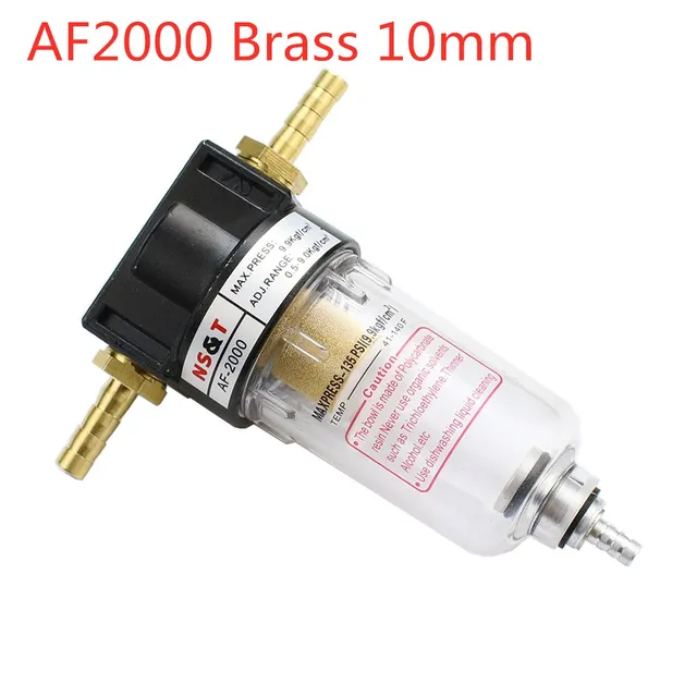 Af2000 1/4 Forrásprocesszor Rézszűrő Légszivattyú Szűrőolaj És Víz ...