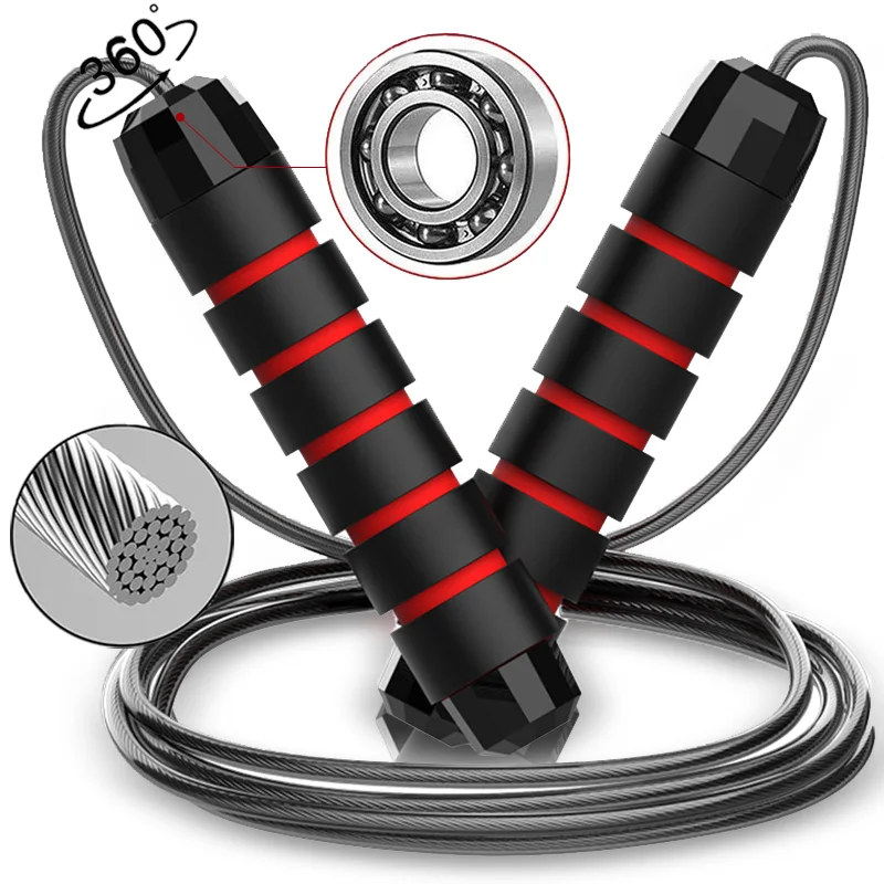 Adjustable Tangle-Free Jump Rope – Happier Health Shop