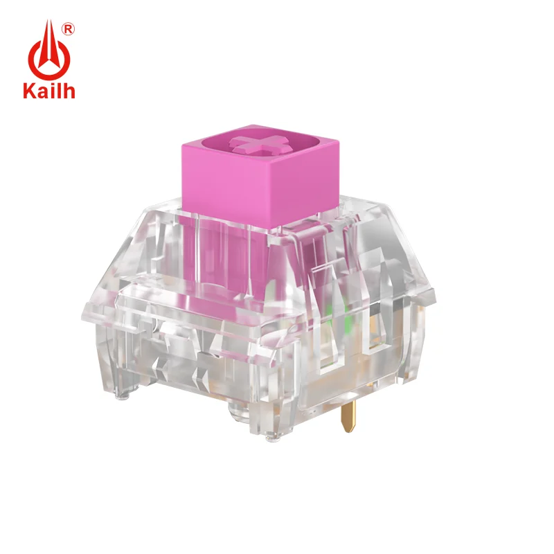 1-3-5pcs-Kailh-Box-Crystal-Pink-Keyboard-Switch-Custom-Mechanical ...