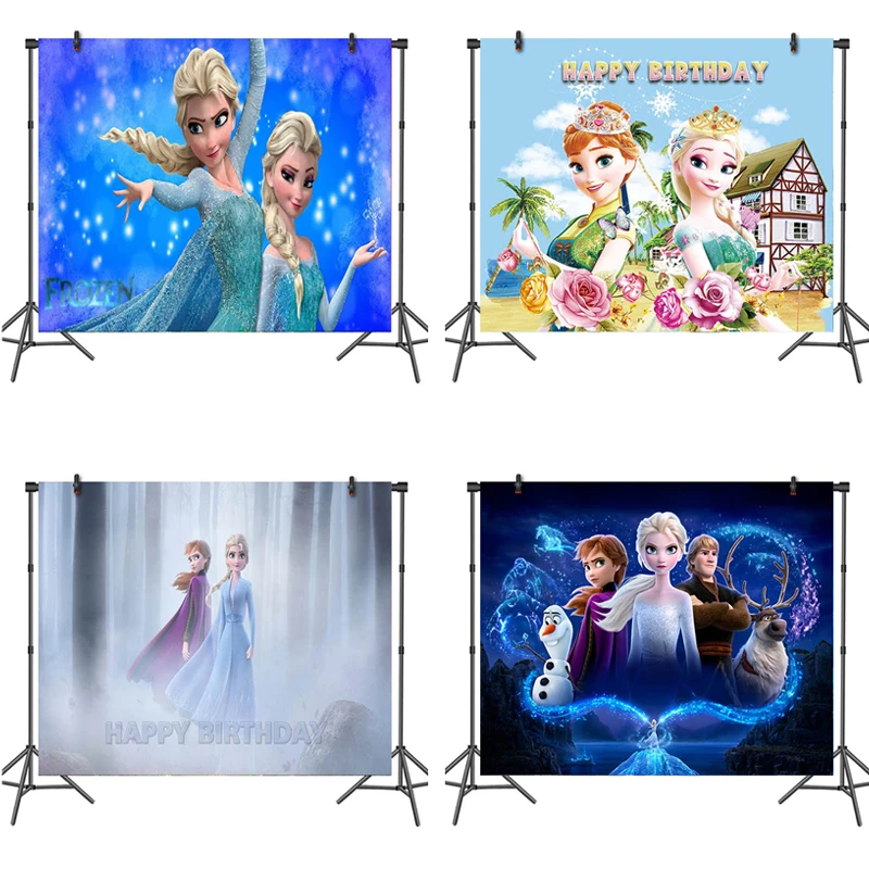 Frozen-Party-Backdrops-Cortina-Photobooth-Backdrop-Children-s-Birthday ...